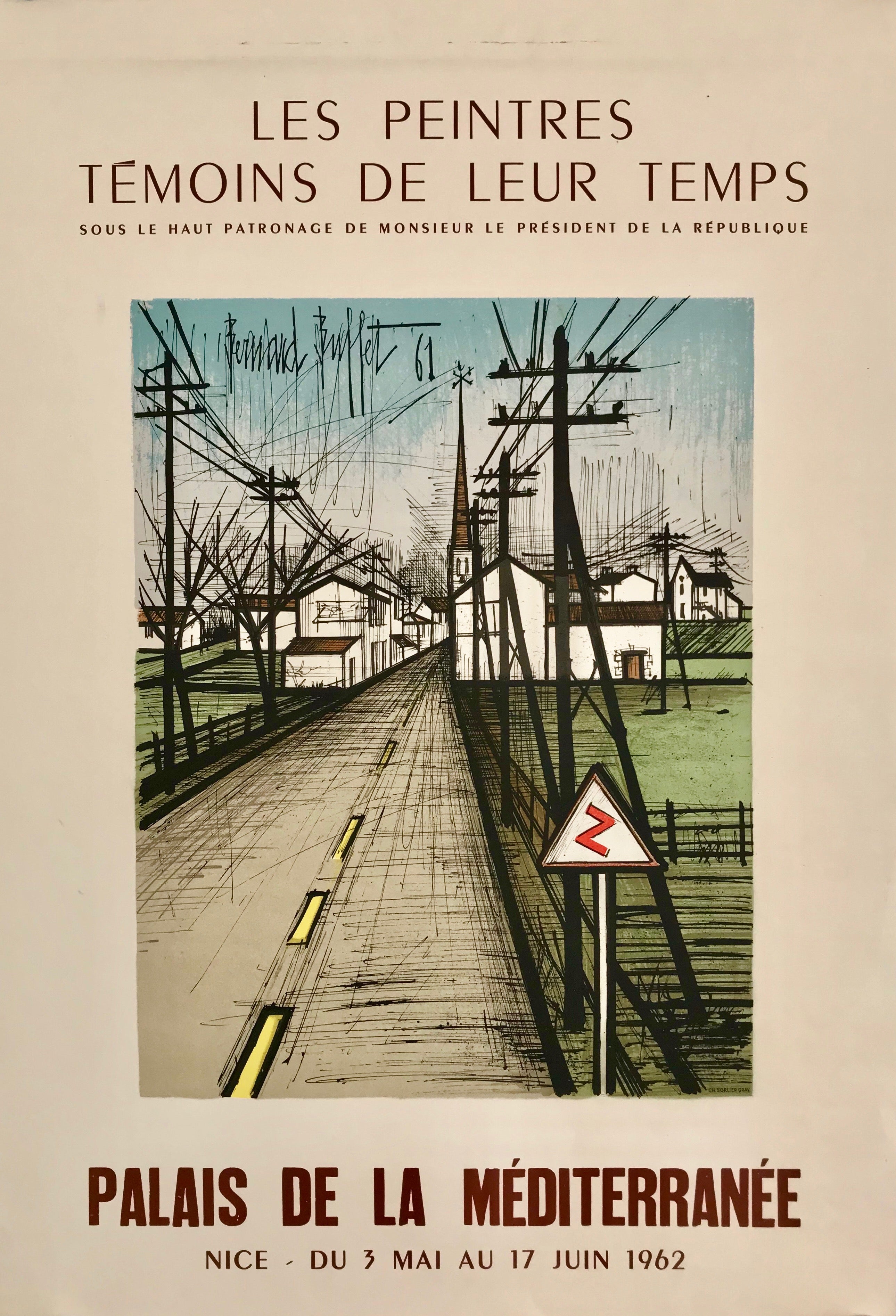 Affiche Ancienne Les peintres témoins de leur temps (version avec text