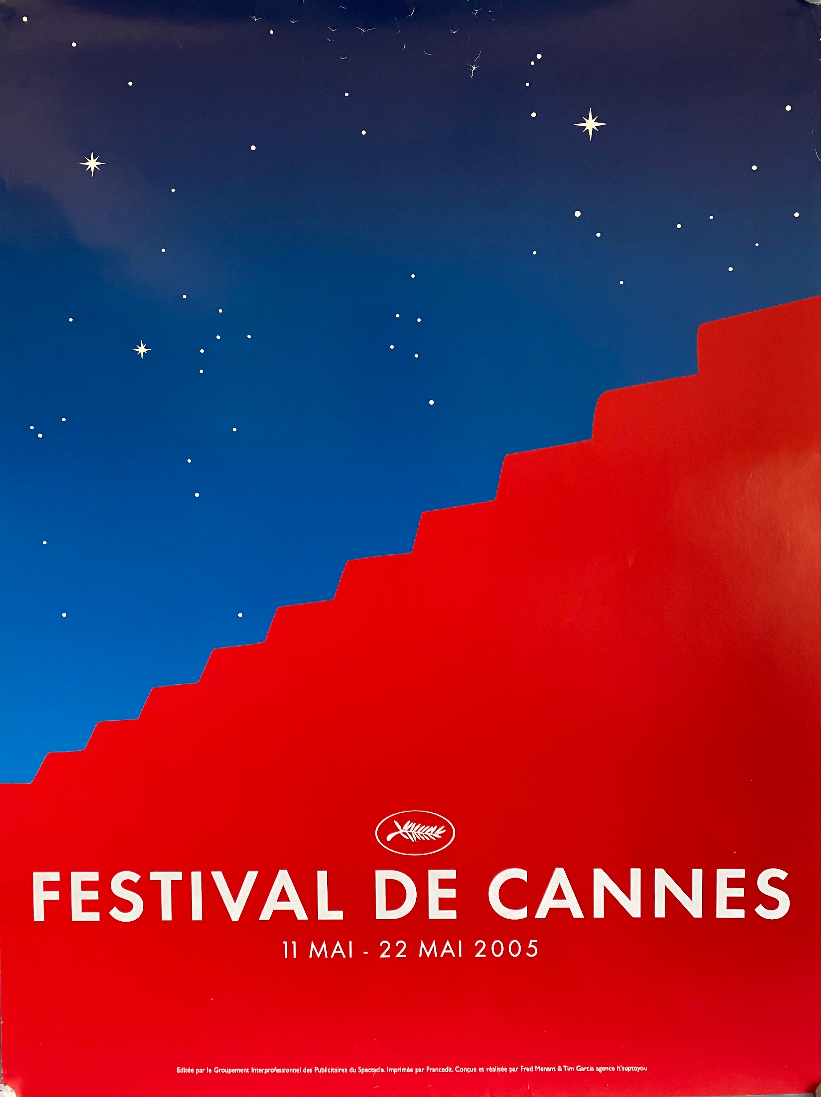 Affiche Originale Festival International du Film 2005 - Cannes