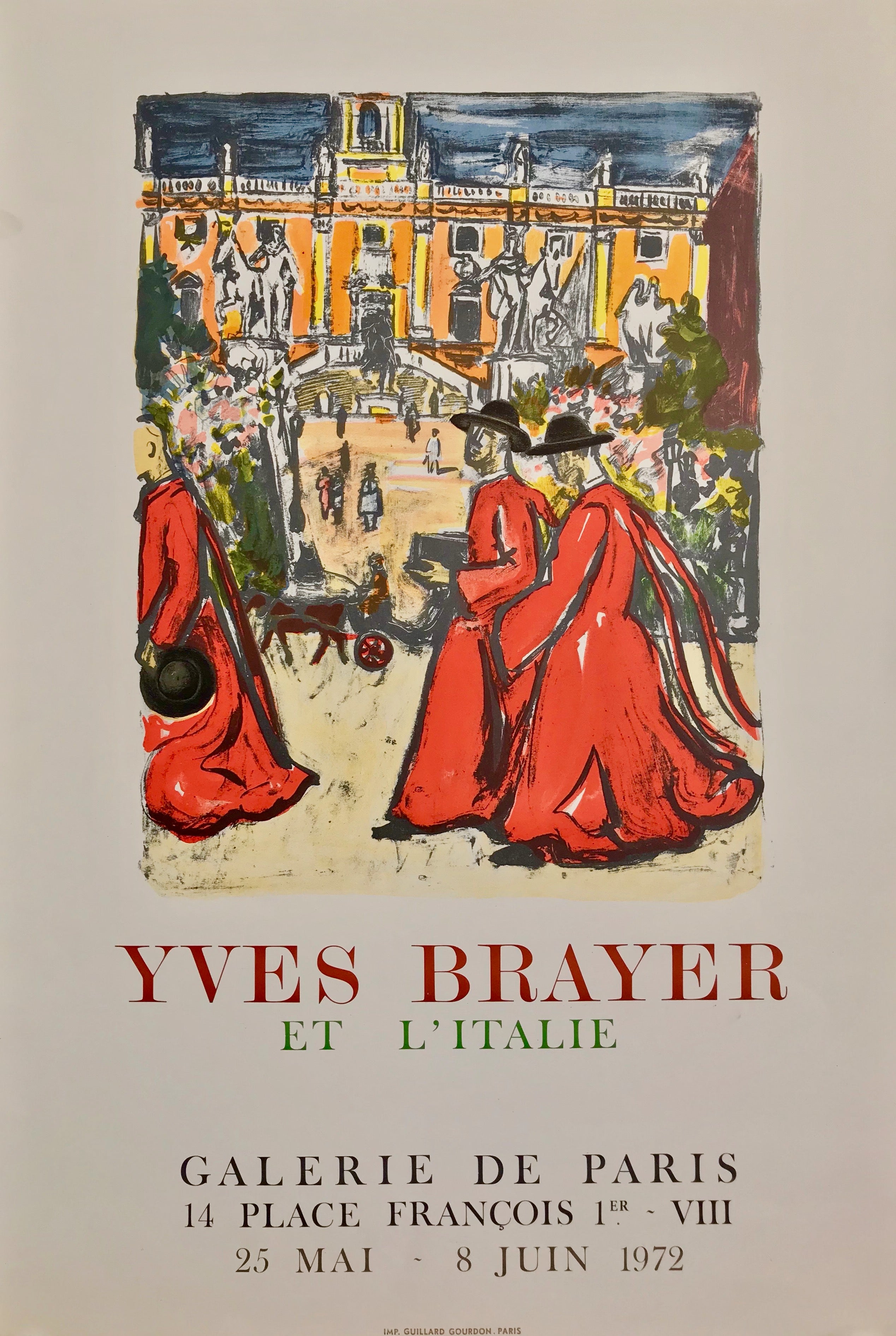 Yves Brayer et l'Italie